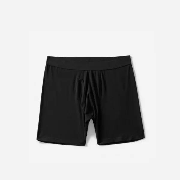 Everlane Supima® Longer Boxer Brief - Uniform | Black